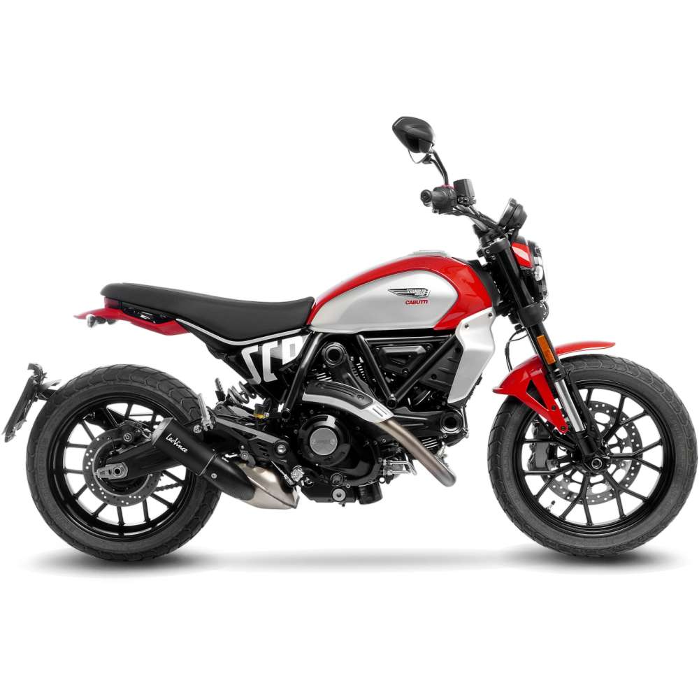 Motoluxury| Distribuidor Exosto Slip-on Leovince LV-10 Black Ø54 Ducati ...
